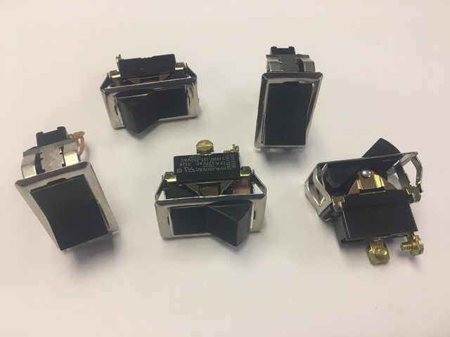 Lot Of 5 Chelsea Parker PTO on/off rocker switch New Rocker Switch Only ...