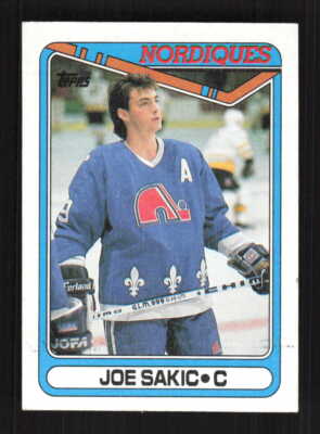Joe Sakic 1990 Topps Quebec Nordiques #384 | eBay