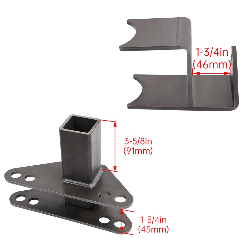 Universal Parallel 4 Link Mounts Kit For Hot Rod Rat Truck Classic Car ...