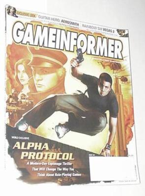 Game Informer 180 Alpha Protocol Cvr Grand Theft Auto IV Super Smash ...