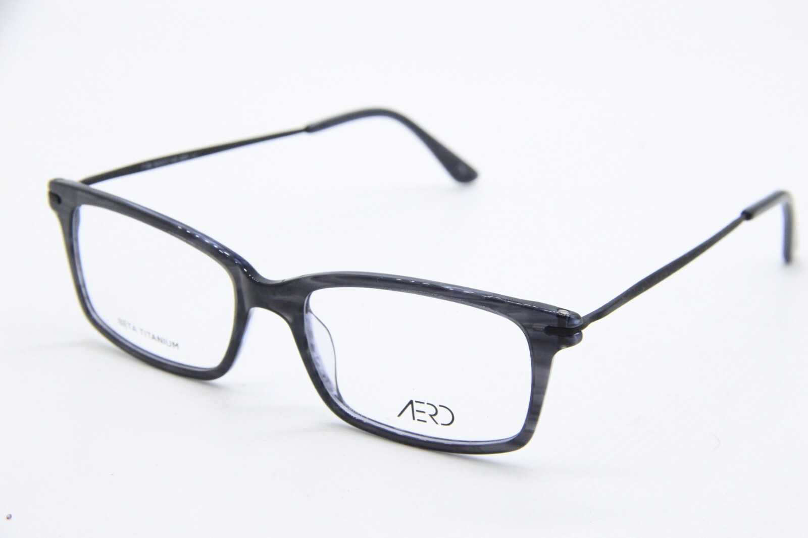 NEW AERO BY FLOAT MILAN F-68 GRY GREY TITANIUM AUTHENTIC FRAMES ...
