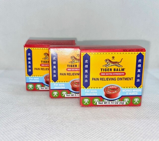 Tiger Balm Red Extra Strength ( 3 Pack ) .14oz each | eBay