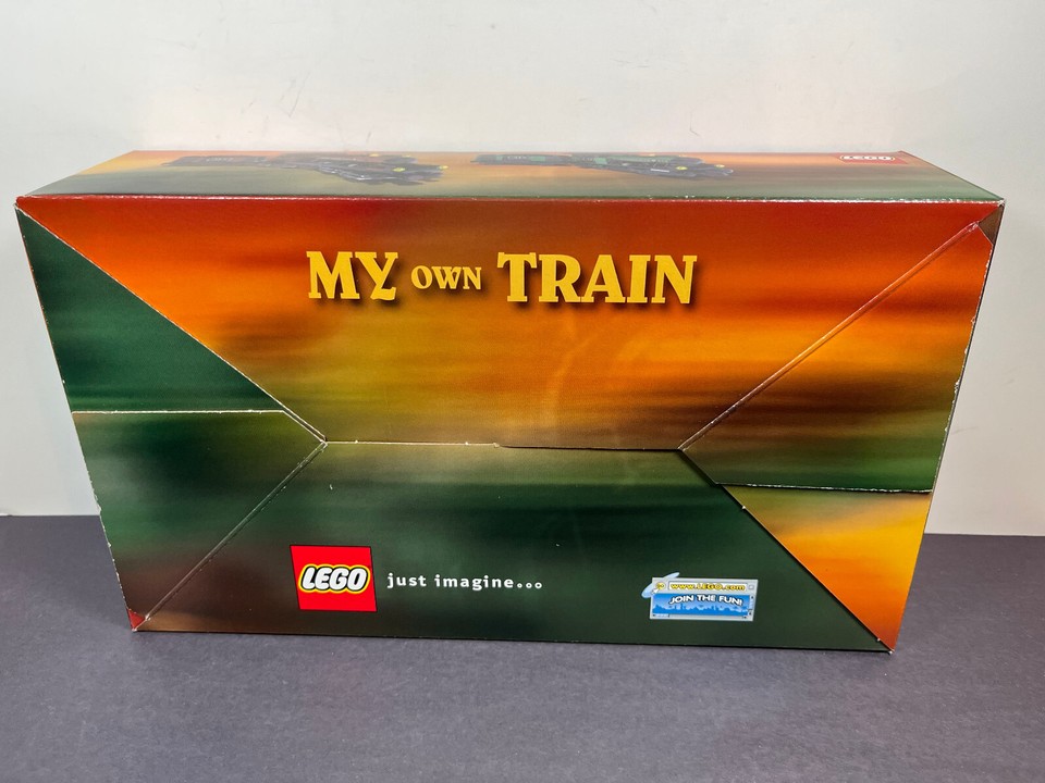 LEGO My Own Train 3740 3743 Locomotive Engine Tender Set NEW SEALED | eBay