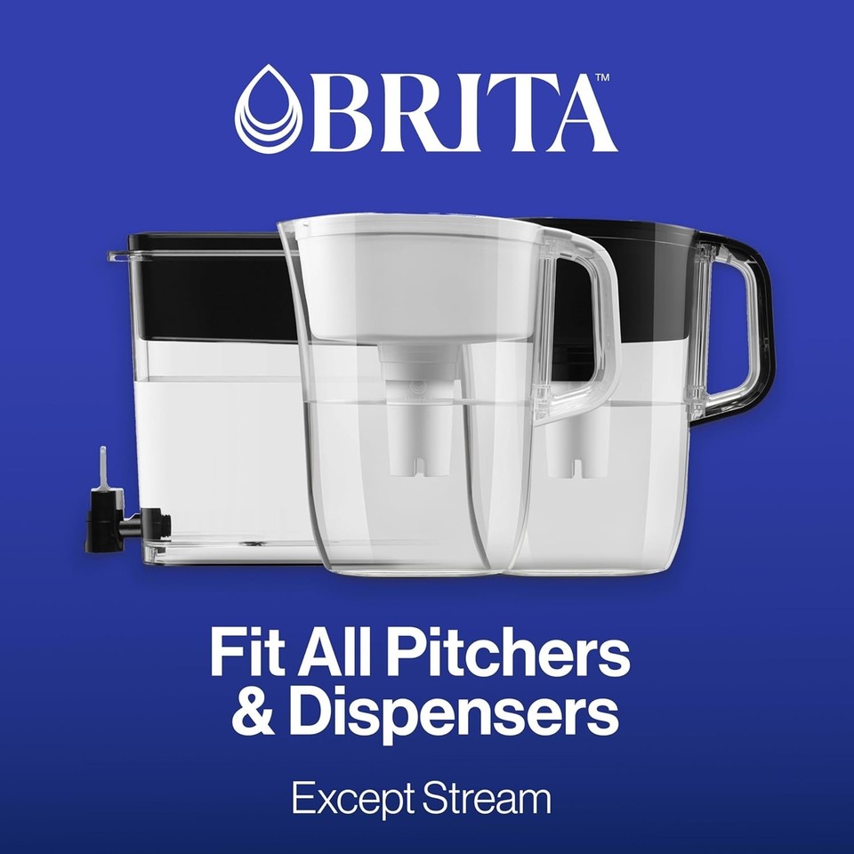 Brita Elite Water Filter Replacement NSF Lead Removal 2 Pack for ...