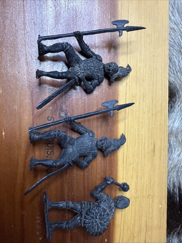 Plastic Toy, Figurines, Vintage Barbaric Soldiers lot of five | eBay