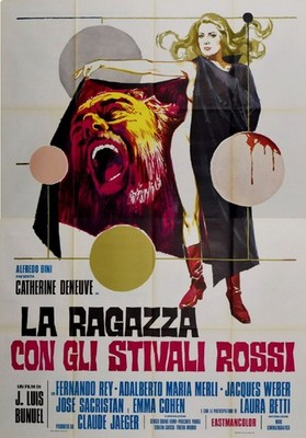 The Woman in Red Boots Catherine Deneuve Original Italian 4 Fogli ...