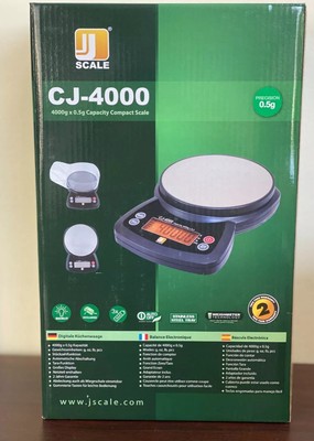 Jennings CJ-4000 Compact Digital Weigh Scale 4000g x 0.5g PCS JScale ...
