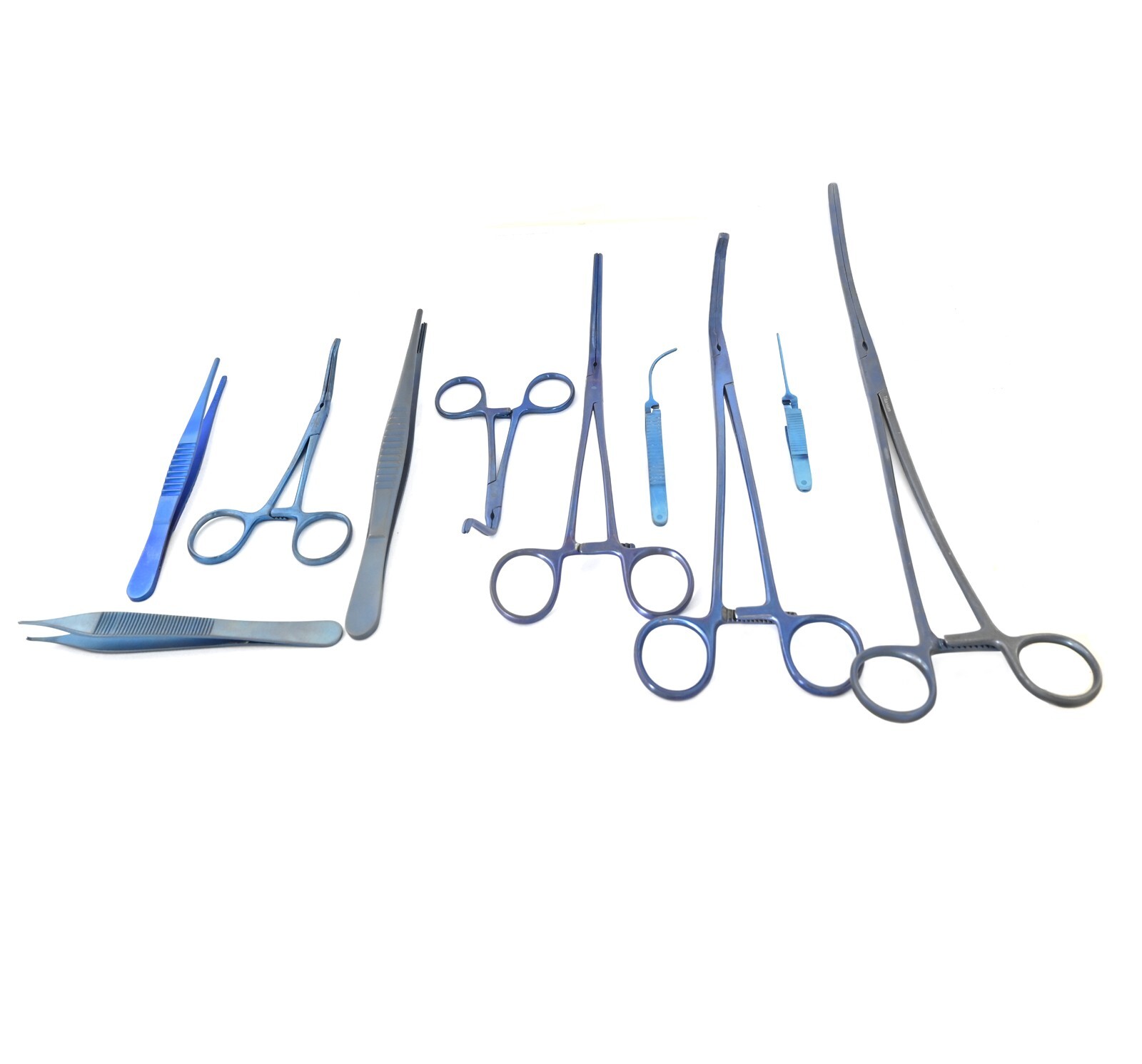 Lot Of 10 Pcs Custom Made Debakey Forceps & Twz Sets Titanium Surgical ...