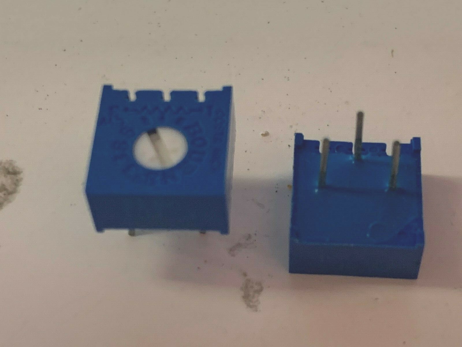 BOURNS TRIMPOT 3386 100 OHM 1/4" 6MM PCB 1T POT TRIMMER 1 TURN . | eBay