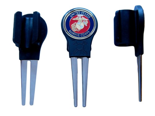 New Putter Mounted Divot Tool and Ball Marker - MARINES | eBay