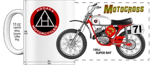 HODAKA 100cc SUPER RAT MOTOCROSS MOTORCYCLE "HIGH DETAILED" IMAGE ...