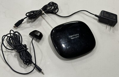 Logitech Harmony O-R0004 Ultimate Hub + IR Blaster + Power Cord Bundle ...