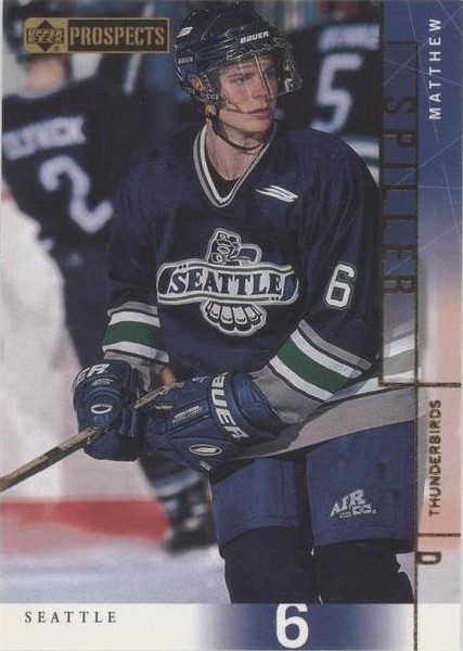 2000-01 Upper Deck Prospects CHL - #63 Matthew Spiller (RC) for sale ...
