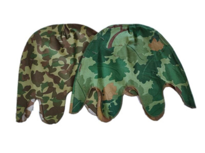 VIETNAM WAR US ARMY MITCHELL + HBT FROG SKIN CAMO REVERSIBLE HELMET ...