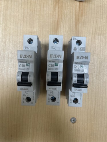 MEM Eaton Memshield 2 10 Amp Type C Circuit Breaker MCB ETN MCH110 Bill ...