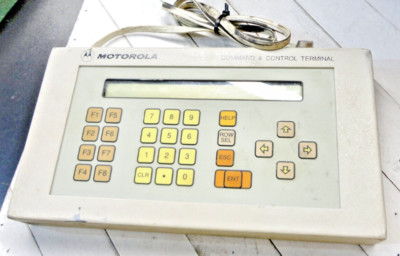 Motorola Command and Control Terminal - Removed from a Working ...