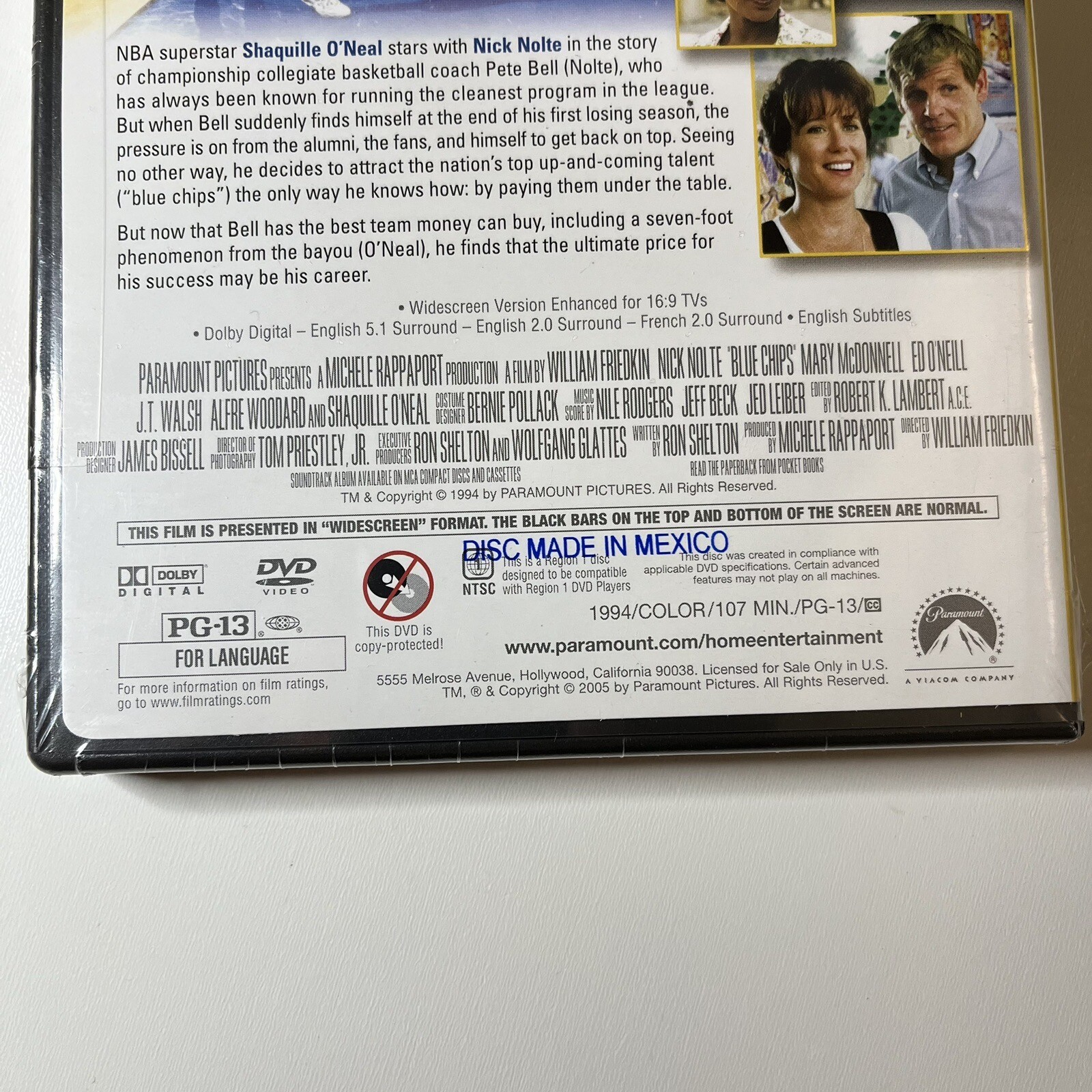 Blue Chips (DVD, 2005, Widescreen Collection/ Checkpoint) for sale ...