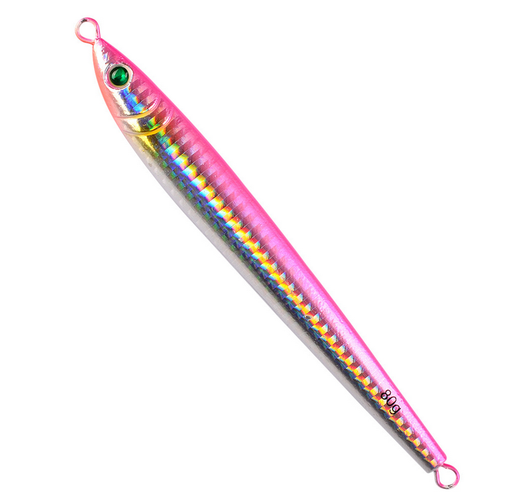 x 5 Micro Jigs 7-100g Knife Leaf Butterfly Jigs Snapper Kingfish Tuna ...