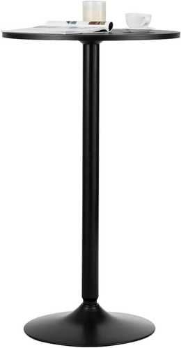 Pub Bar Table 24-Inch round Top 40-Inch Height Modern Style Standing ...