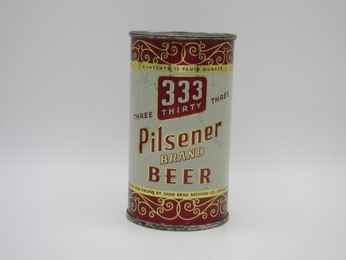 333 Pilsener Brand Flat Top Beer Can ( SWEET ) | eBay