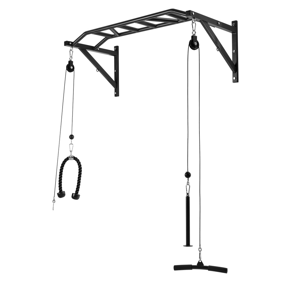 Uimoso Pull Up Bar Multi-Grip Wall Mounted Chin Up Bars Heavy Duty Home ...