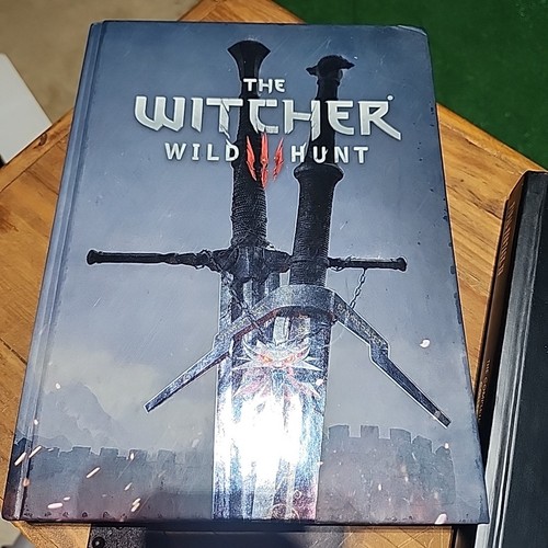 Witcher 3 Wild Hunt Official Collector's Edition Strategy Guide HC MAP ...