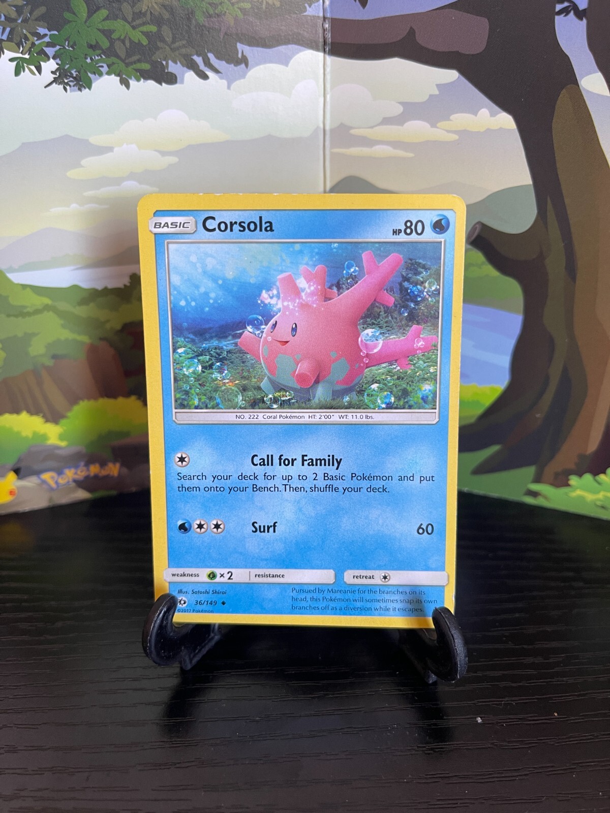 Corsola 36/149 - Sun & Moon - Common - Pokemon Card TCG - LP/MP | eBay