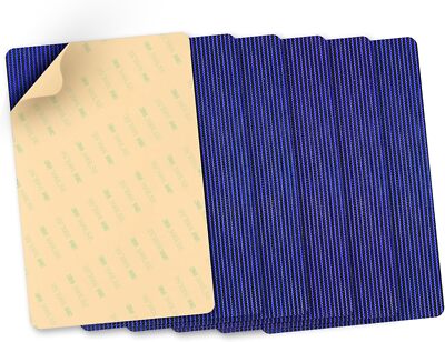 6 pcs Pool Cover Repair Patch Kit 8x4in - Self Adhesive Medium Blue ...