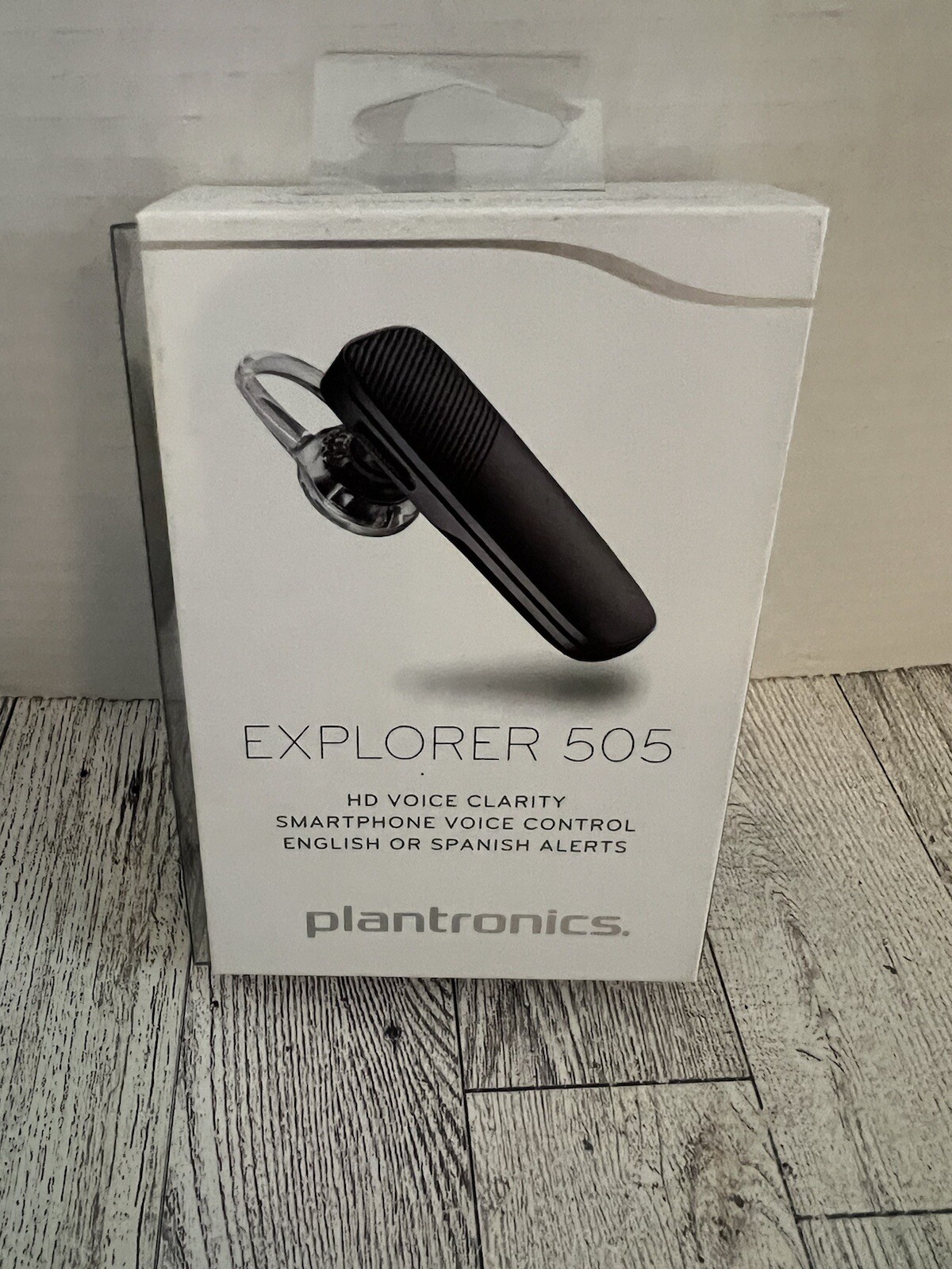 Plantronics Explorer 505 Bluetooth Wireless Headset Earpiece Black NEW ...