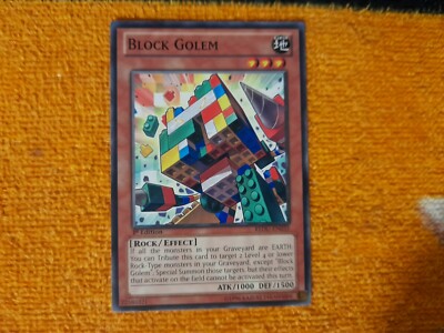 Yu-Gi-Oh! Block Golem Common Card REDU-EN035 | eBay Australia