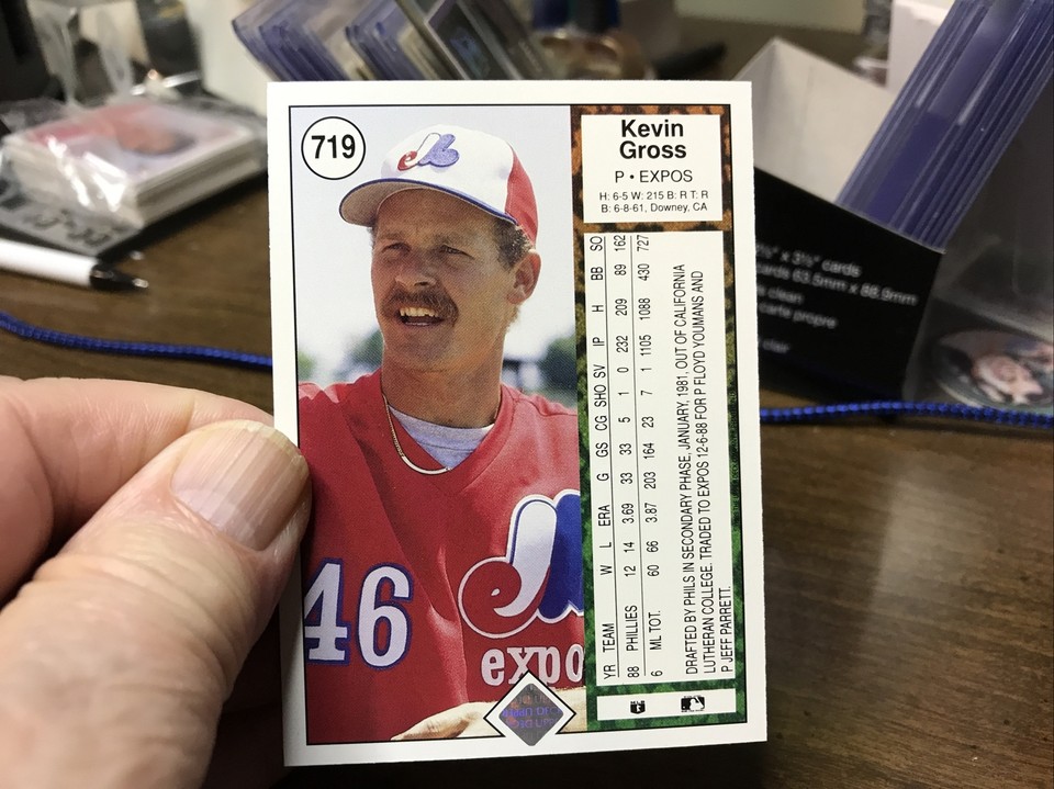 Kevin Gross Montreal Expos 1989 Upper Deck Baseball Card 719 | eBay