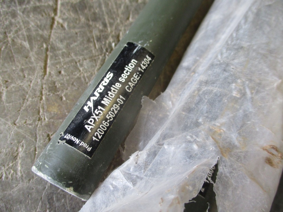 4 NIW Harris APX 51 Middle Antenna Sections, for NVIS, for Military ...