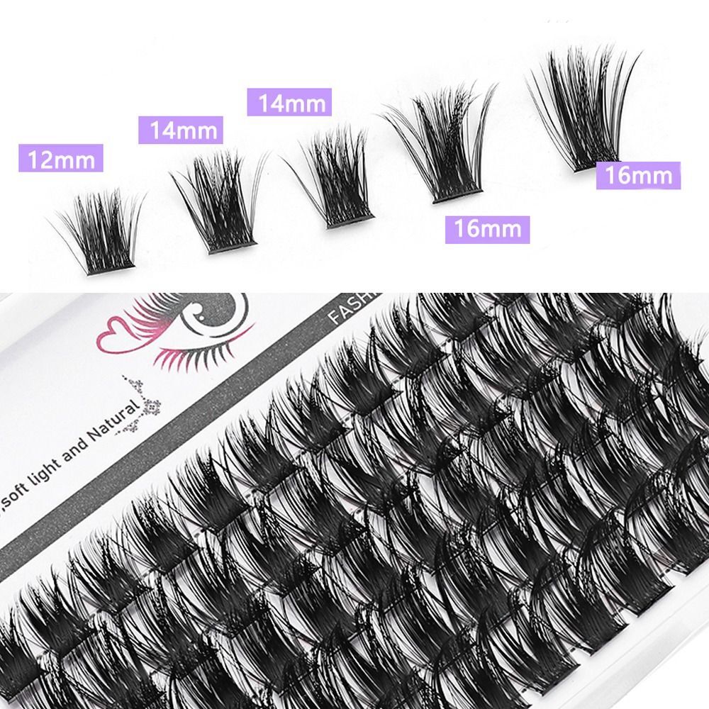 Faxu Mink Hair Cluster Lashes DIY Eyelash Extension Lash Clusters Girls | eBay Australia