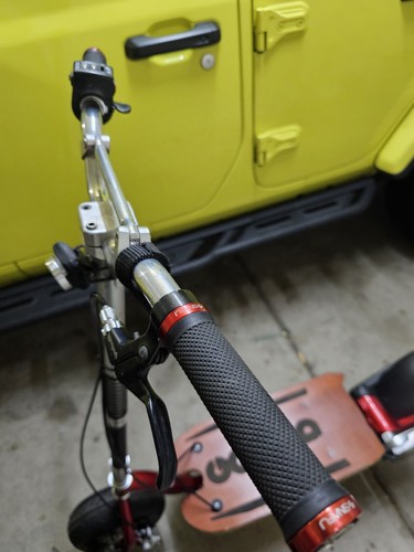 GoPed Go Ped ESR 750EX Candy Red UMI Bars Zero Error Kenda * For Parts ...