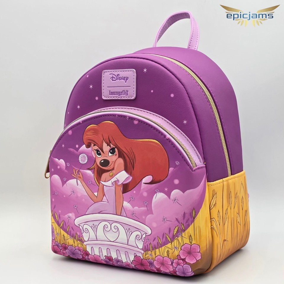 Loungefly Disney A Goofy Movie Roxanne Mini Backpack New | eBay