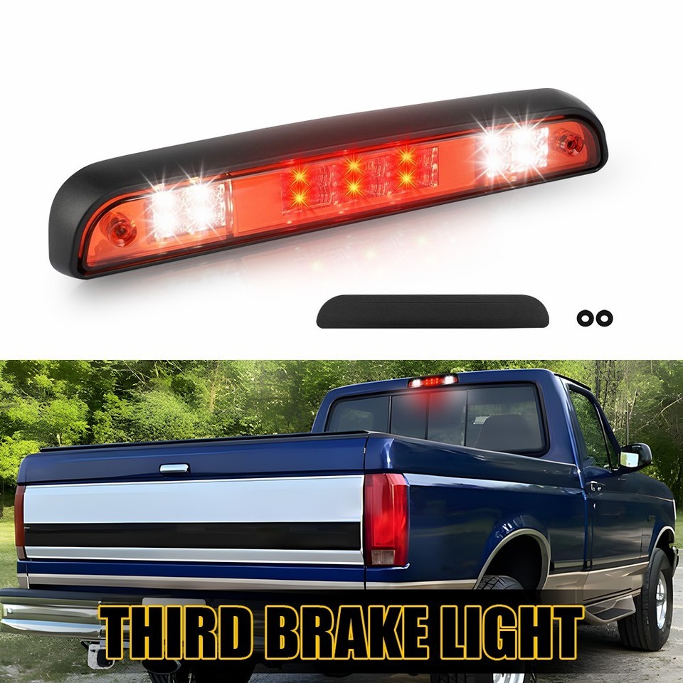FOR 1994-1996 FORD F-150/F-250/F-350 LED THIRD 3RD TAIL BRAKE LIGHT ...