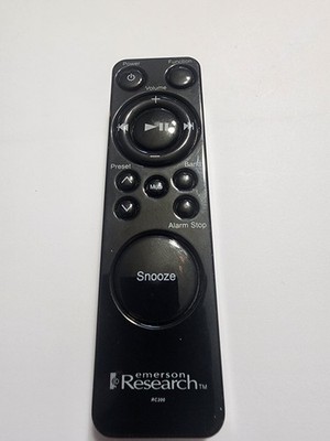 Emerson Research RC200 Clock Radio Remote Control Tested Works | eBay
