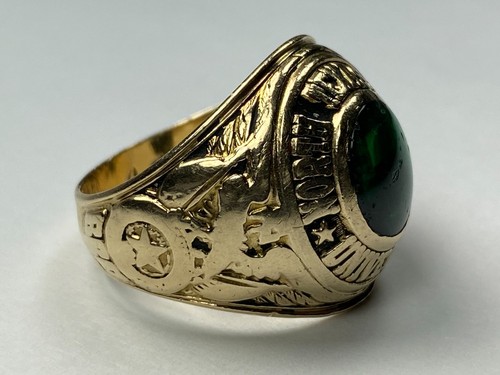 VINTAGE 10k SOLID YELLOW GOLD 1966 CLASS RING 20.5 GRAMS MEN & WOMEN | eBay