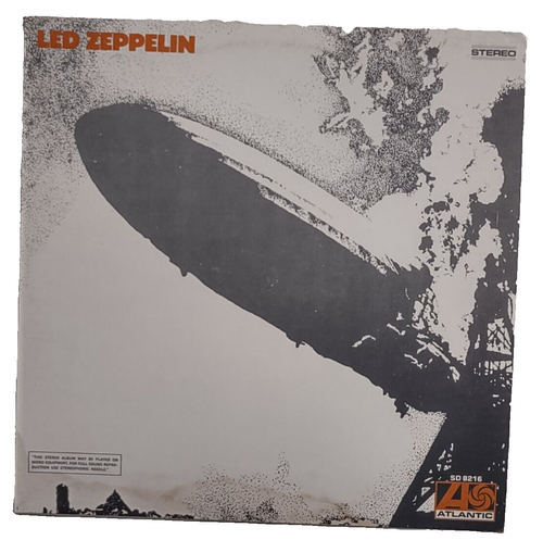 Vintage 1969 Led Zeppelin 1- Album, Atlantic SD 8216, Vinyl Record. | eBay
