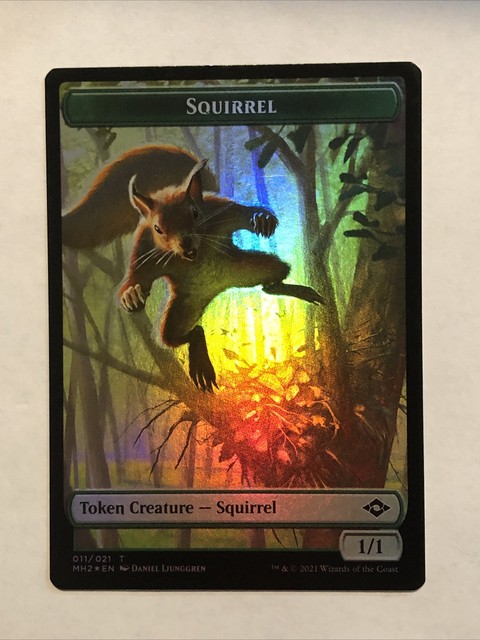 MTG Squirrel Token // Timeless Witness Token Modern Horizons 2 011/021 ...