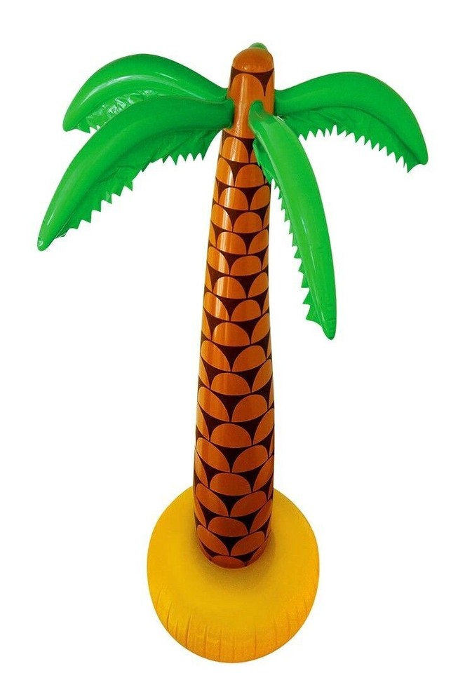 Inflatable Blow Up Palm Tree 90cm Summer Party Swimming Pool BBQ ...