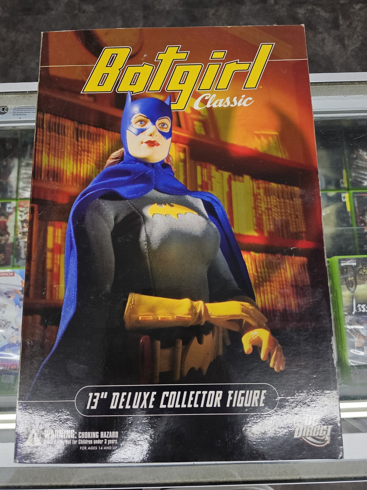 DC DIRECT 13" DELUXE COLLECTOR EDITION BATMAN BATGIRL WITH BOX 1:6 SCALE