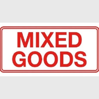 MIXED GOODS Label 100 x 50mm (ROLL OF 500) | eBay Australia