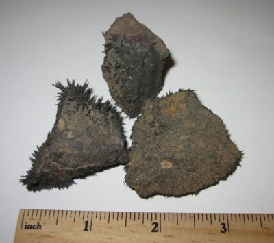 3 NATURAL 'MAGNETIC' LODESTONE ROUGH STONE MINERALS IRON COUNTY UTAH ...