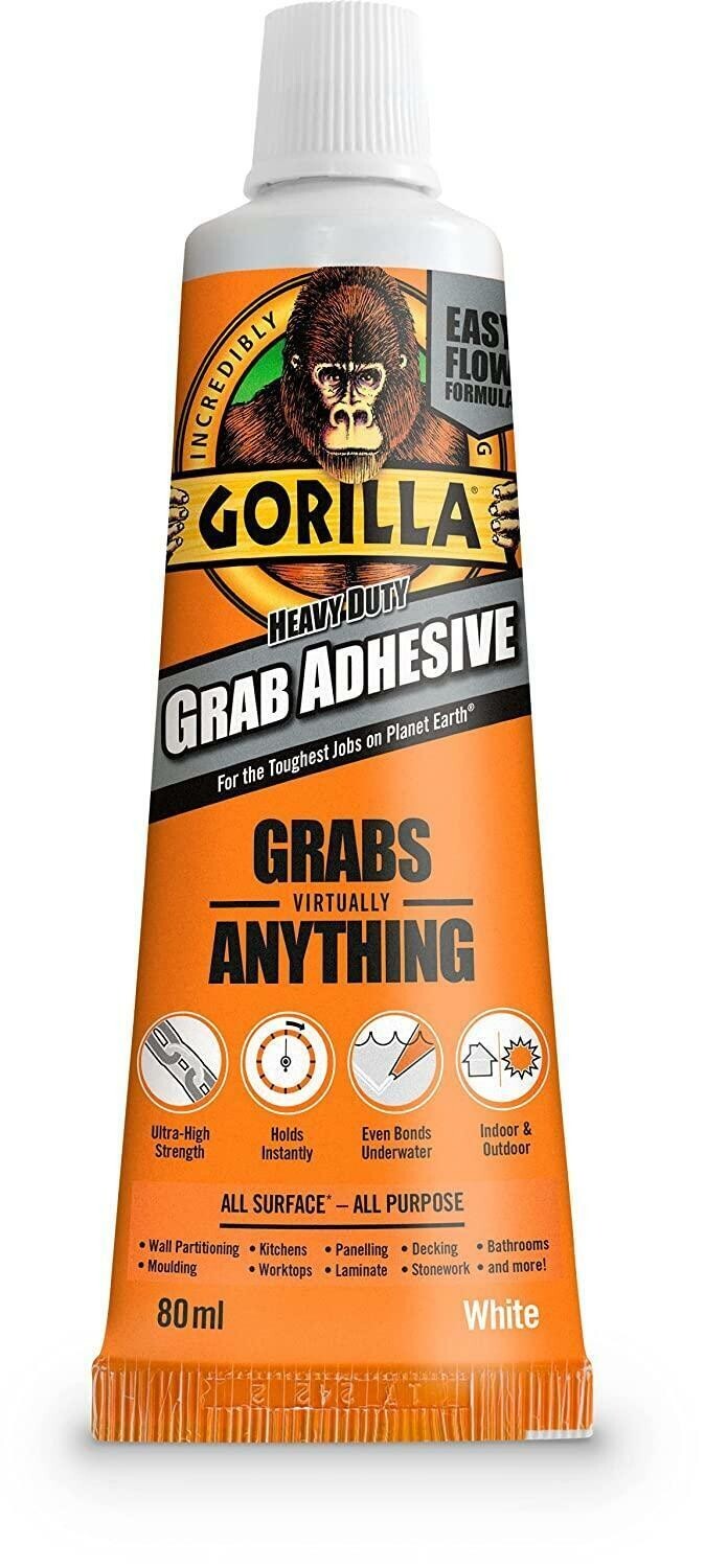 Gorilla Glue Heavy-Duty Grab Adhesive, 80 ml (2044301) for sale online ...