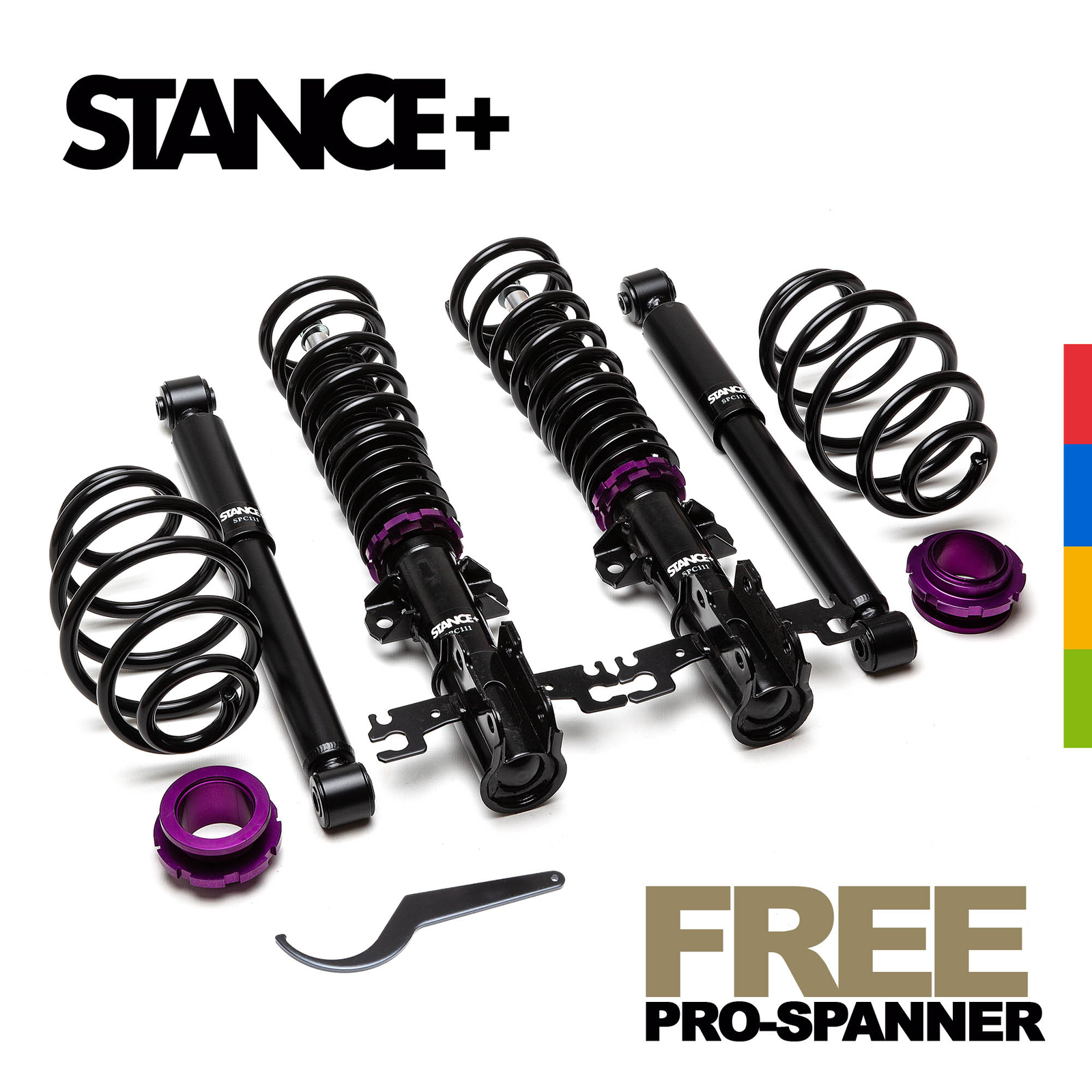 Stance+ Street Coilovers Vauxhall Vectra C Estate Tourer 2WD 2003-2009 ...