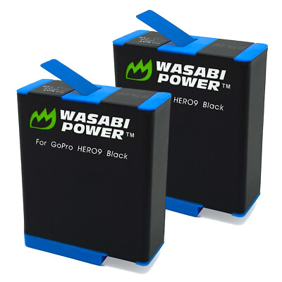 Wasabi Power Battery (2-Pack) for GoPro HERO10 Black & HERO9 Black | eBay