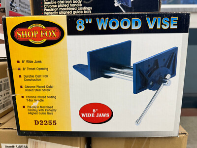 Shop Fox D2255 8" Wood Vise | eBay