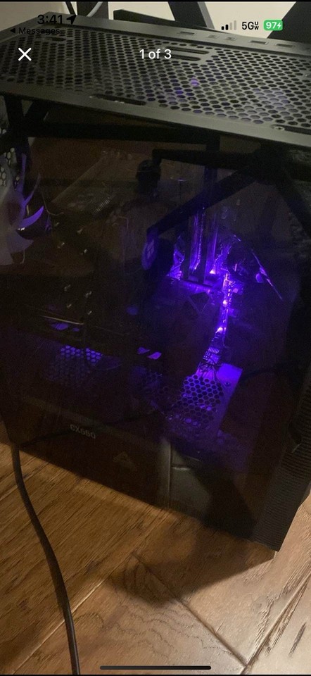 Custom Built Pc With 200$ Monitor And 1000$ Parts (keyboard Mouse) | eBay