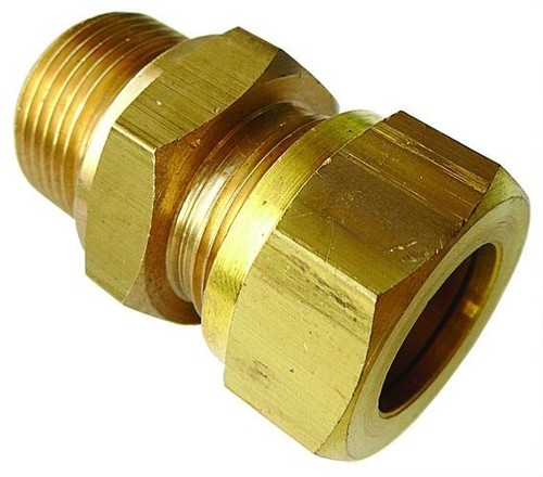 Male Stud Coupling BSPT - WADE Metric Compression Fitting | eBay